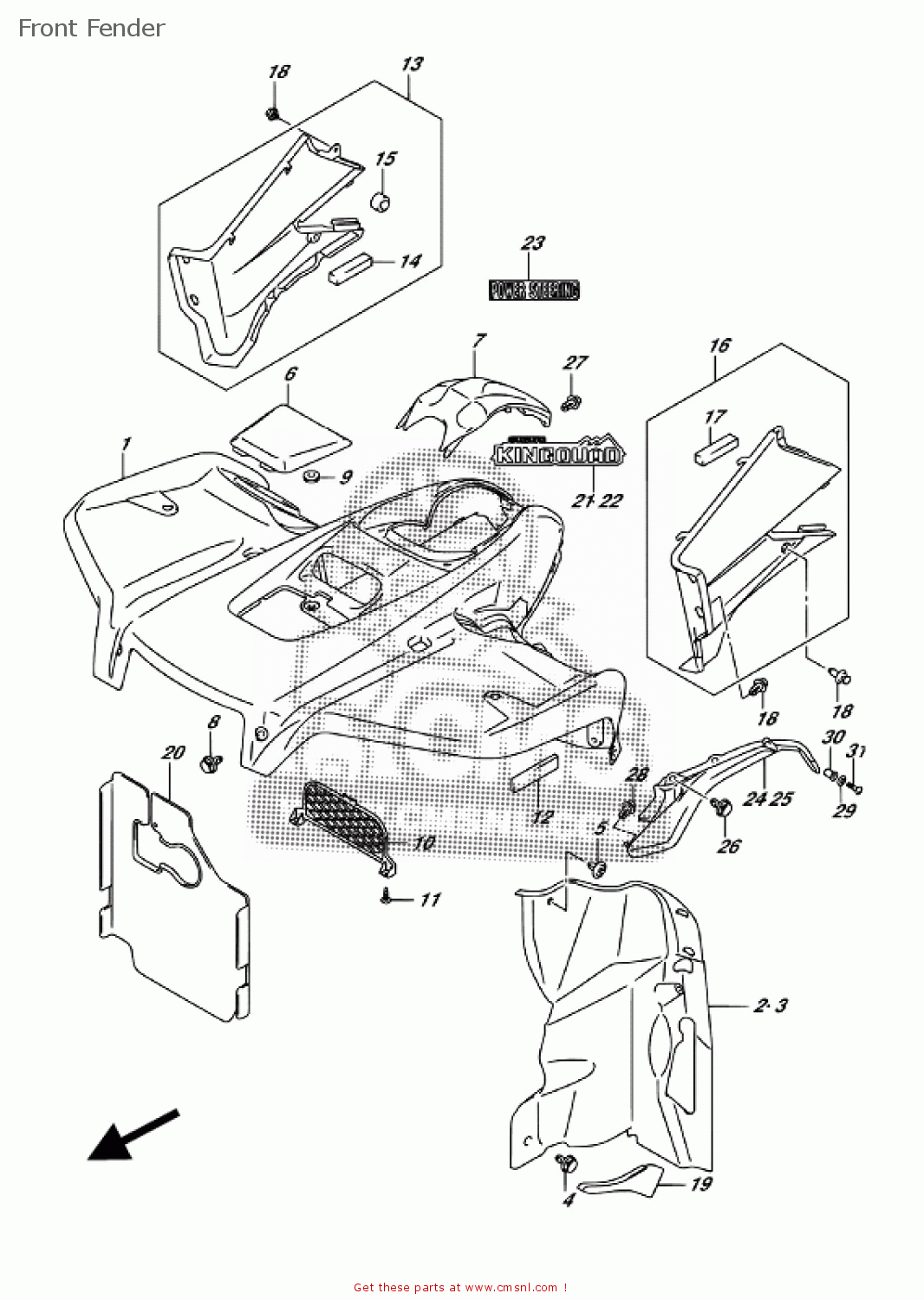 5334131G60QFA: Lid (black) Suzuki - buy the 53341-31G60-QFA at CMSNL