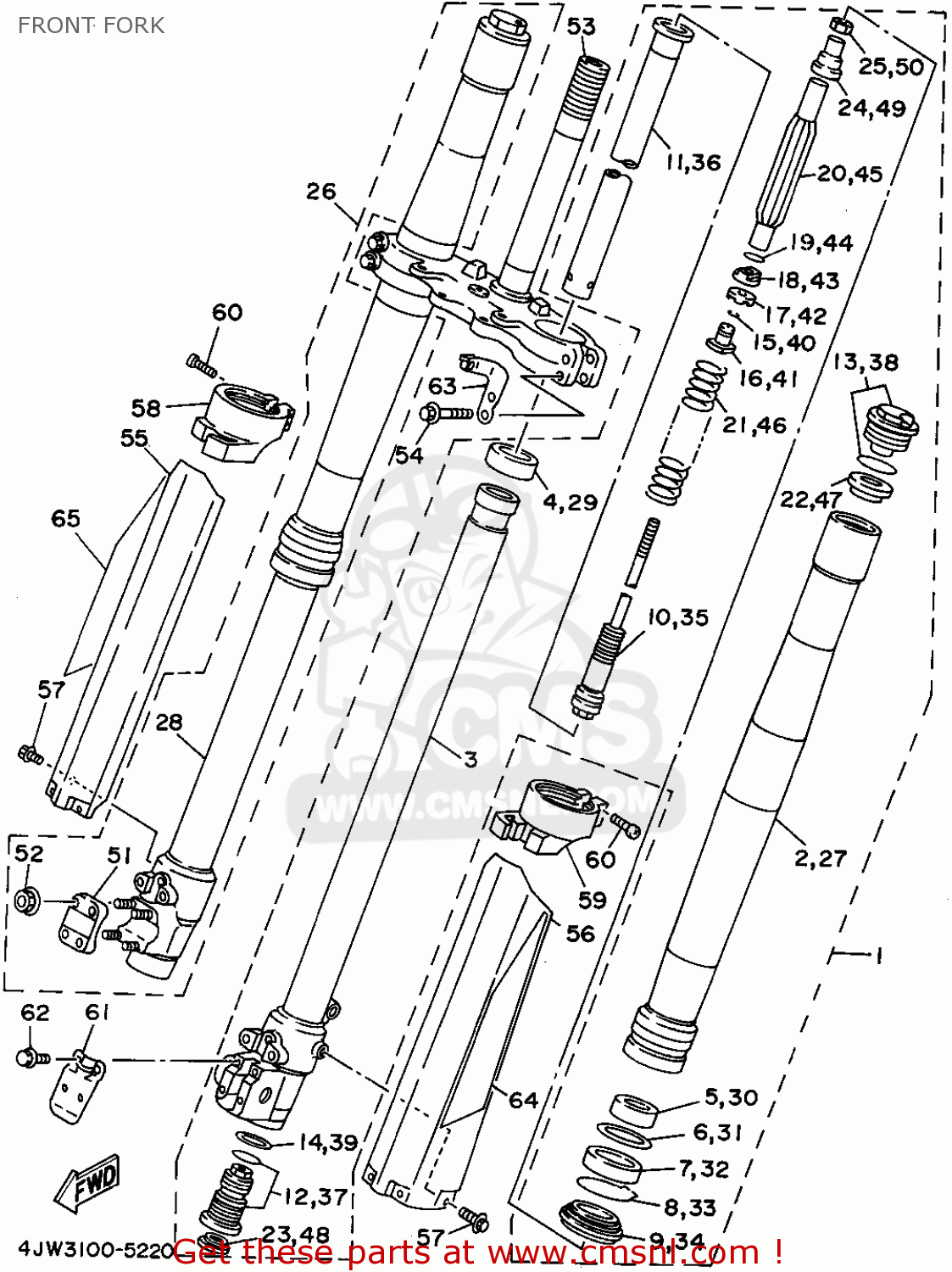 4JW2313C11: Emblem2 Yamaha - buy the 4JW-2313C-11-00 at CMSNL