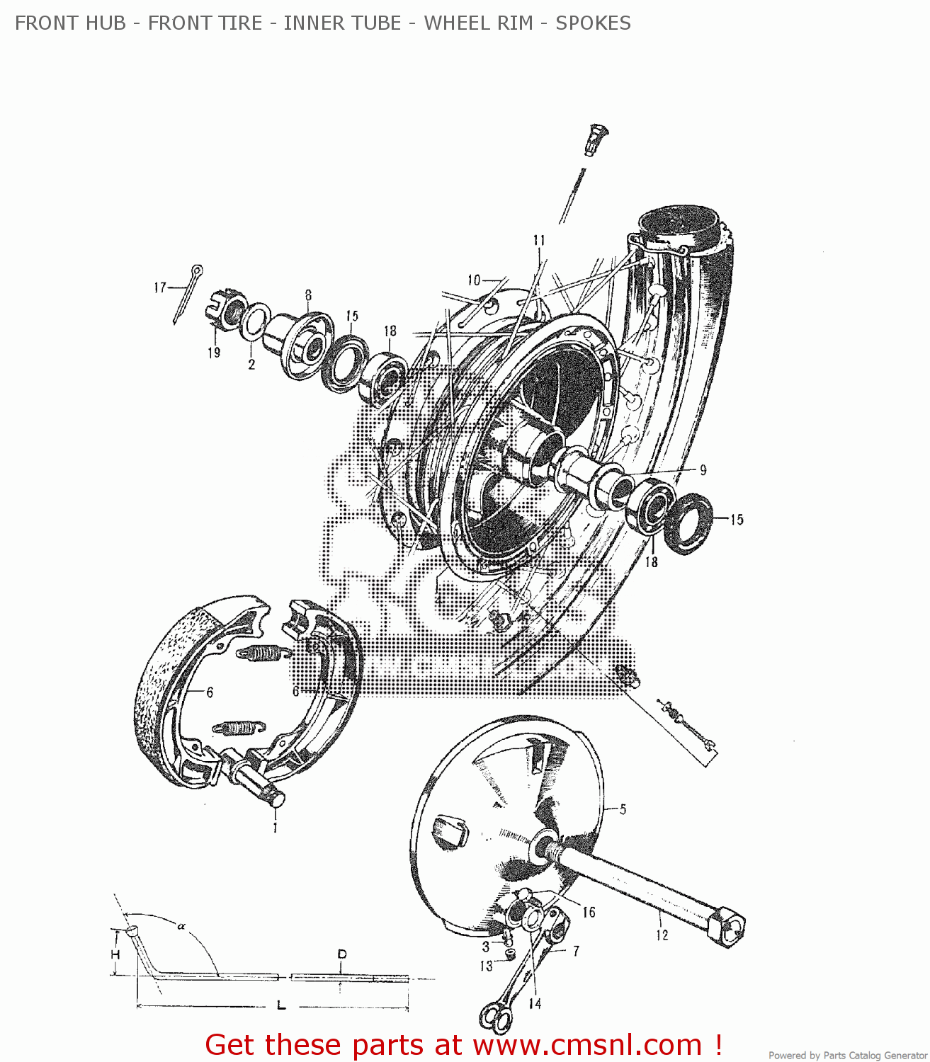 0004230386: Front Hub Panel Suzuki - buy the 00042-30386 at CMSNL