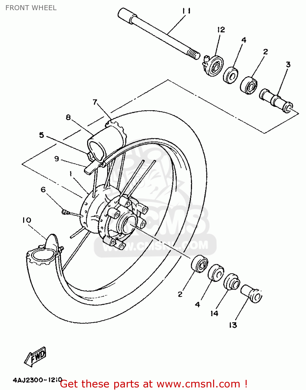 9056015375: Spacer(4aj) Yamaha - buy the 90560-15375-00 at CMSNL