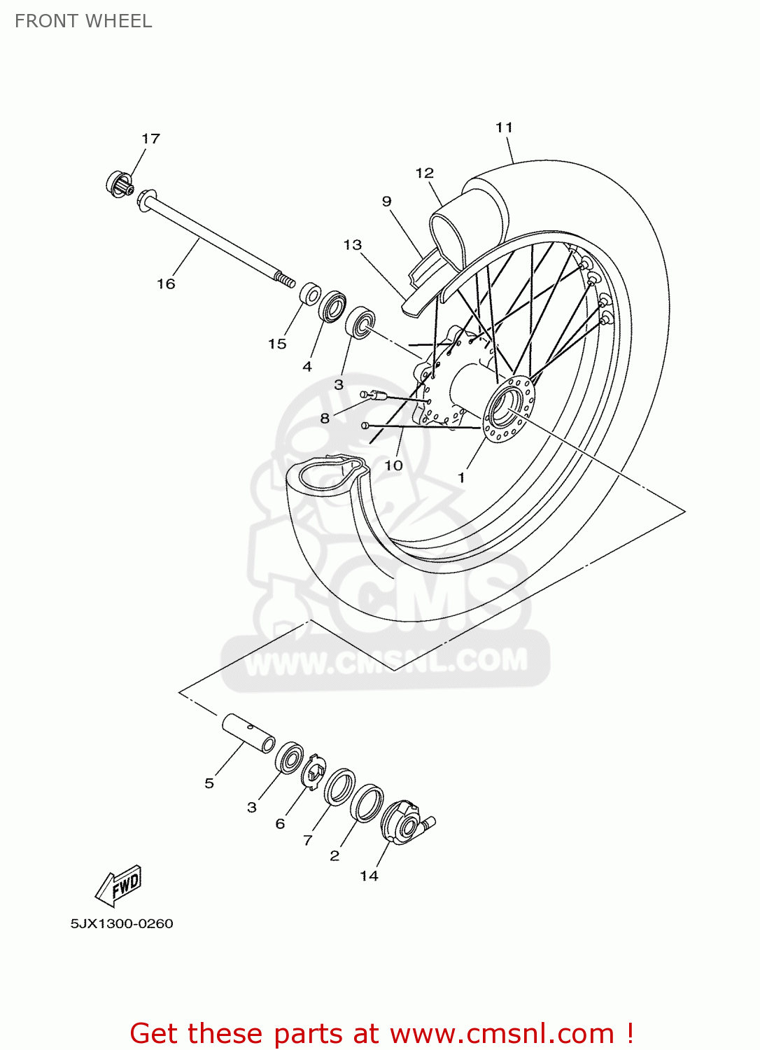 9410818009: Tire Yamaha - buy the 94108-18009 at CMSNL