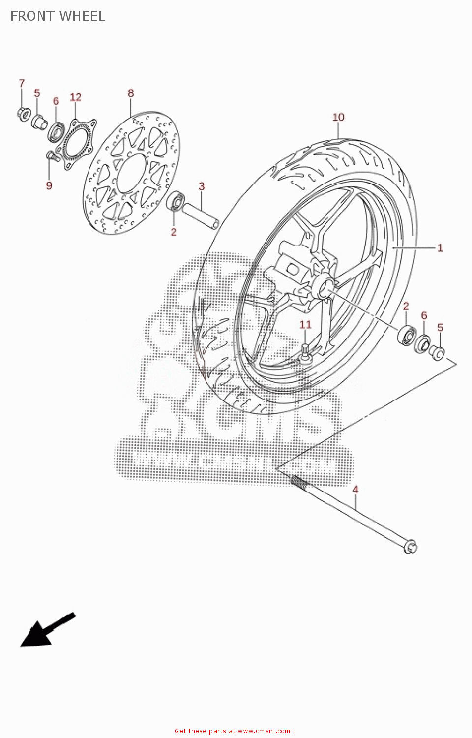 4313024A70: Valve Assy,wheel Rim Suzuki - buy the 43130-24A70 at CMSNL