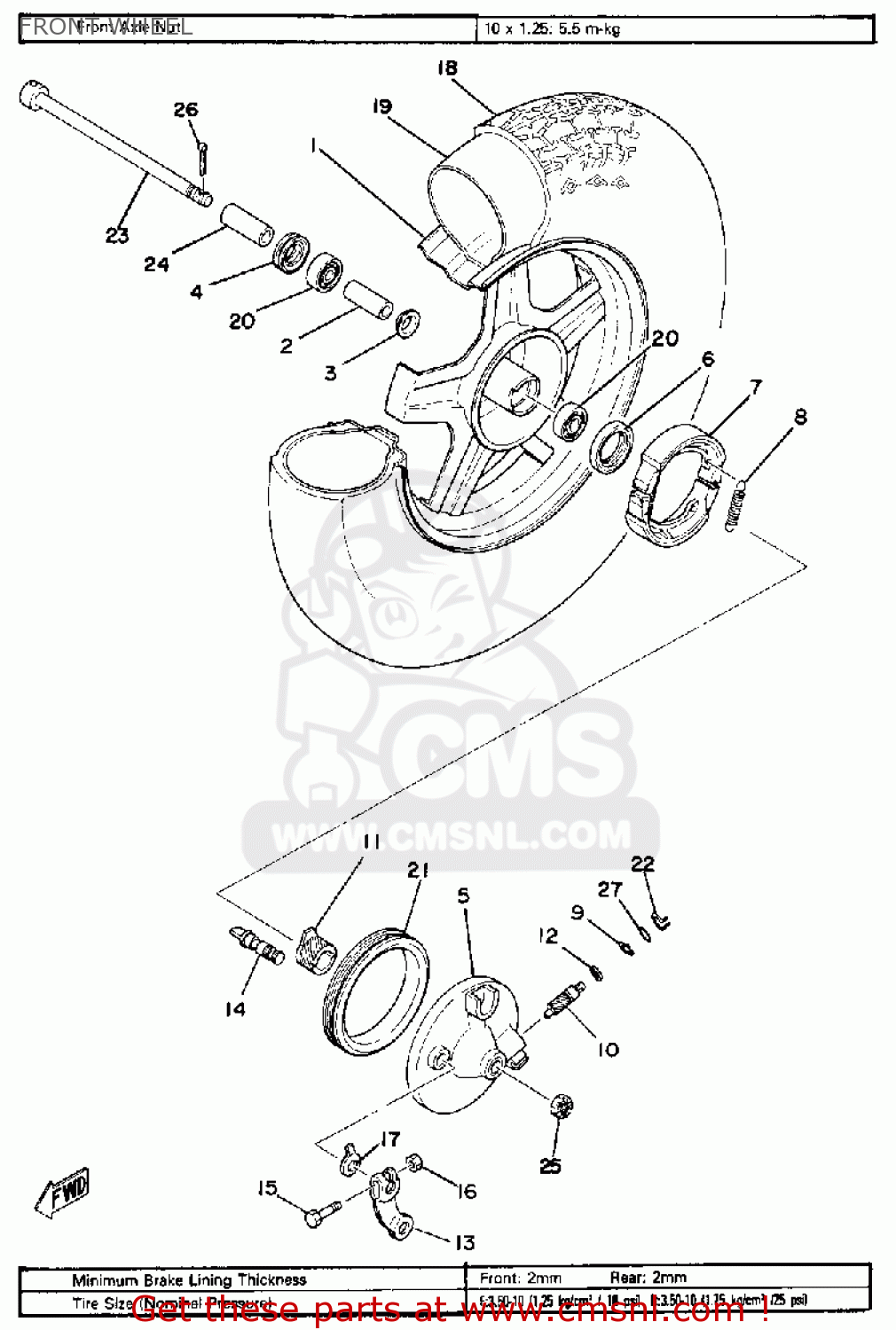 9423510142: Tube (3l6) Yamaha - buy the 94235-10142 at CMSNL