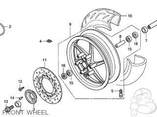 44650KVZ630ZA: Wheel Sub*nh303m* Honda - buy the 44650-KVZ-630ZA at CMSNL