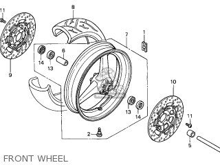 44650MBWE11: Wheel Sub Assy,fr Honda - buy the 44650-MBW-E11 at CMSNL