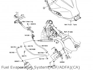 921921099: Tube,canister-valve,g Kawasaki - buy the 92192-1099 at CMSNL