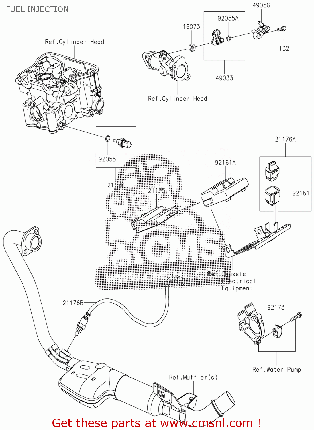 211751369: Control Unit-electron Kawasaki - buy the 21175-1369 at CMSNL