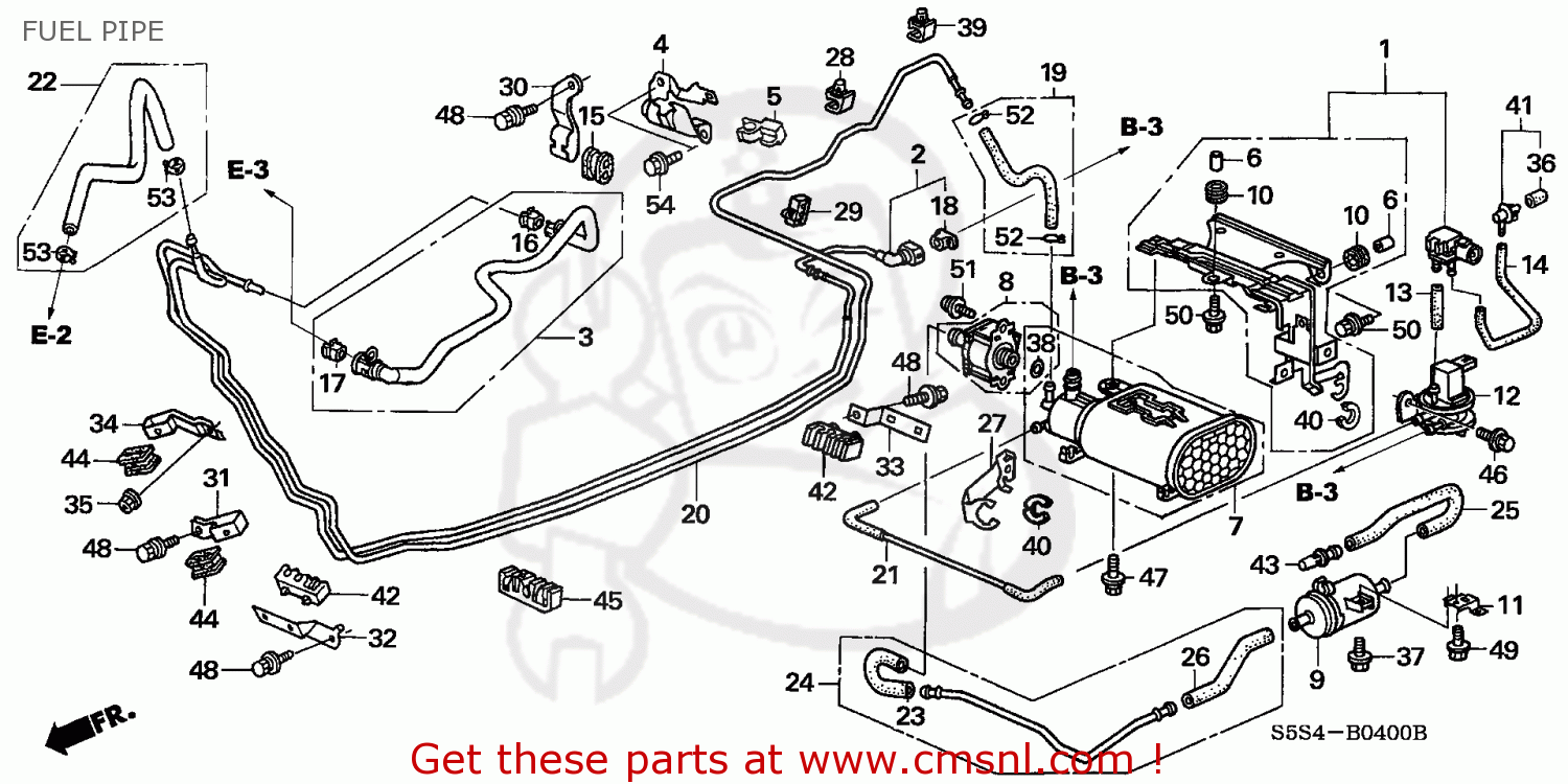 17762S6DG30: Stay B,fuel Pipe Honda - buy the 17762-S6D-G30 at CMSNL