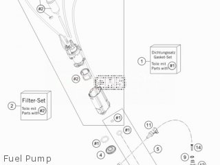 78107088100: Fuel Pump Cpl. Ktm - buy the 78107088100 at CMSNL