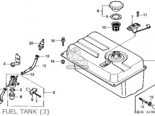 17505ZC8003: Meter Assy.,fuel Honda - buy the 17505-ZC8-003 at CMSNL