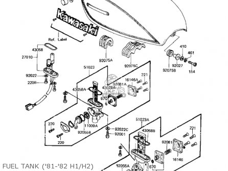 510015137E2: Fuel Tank,luminous Midnight Red Kawasaki - buy the 51001 ...
