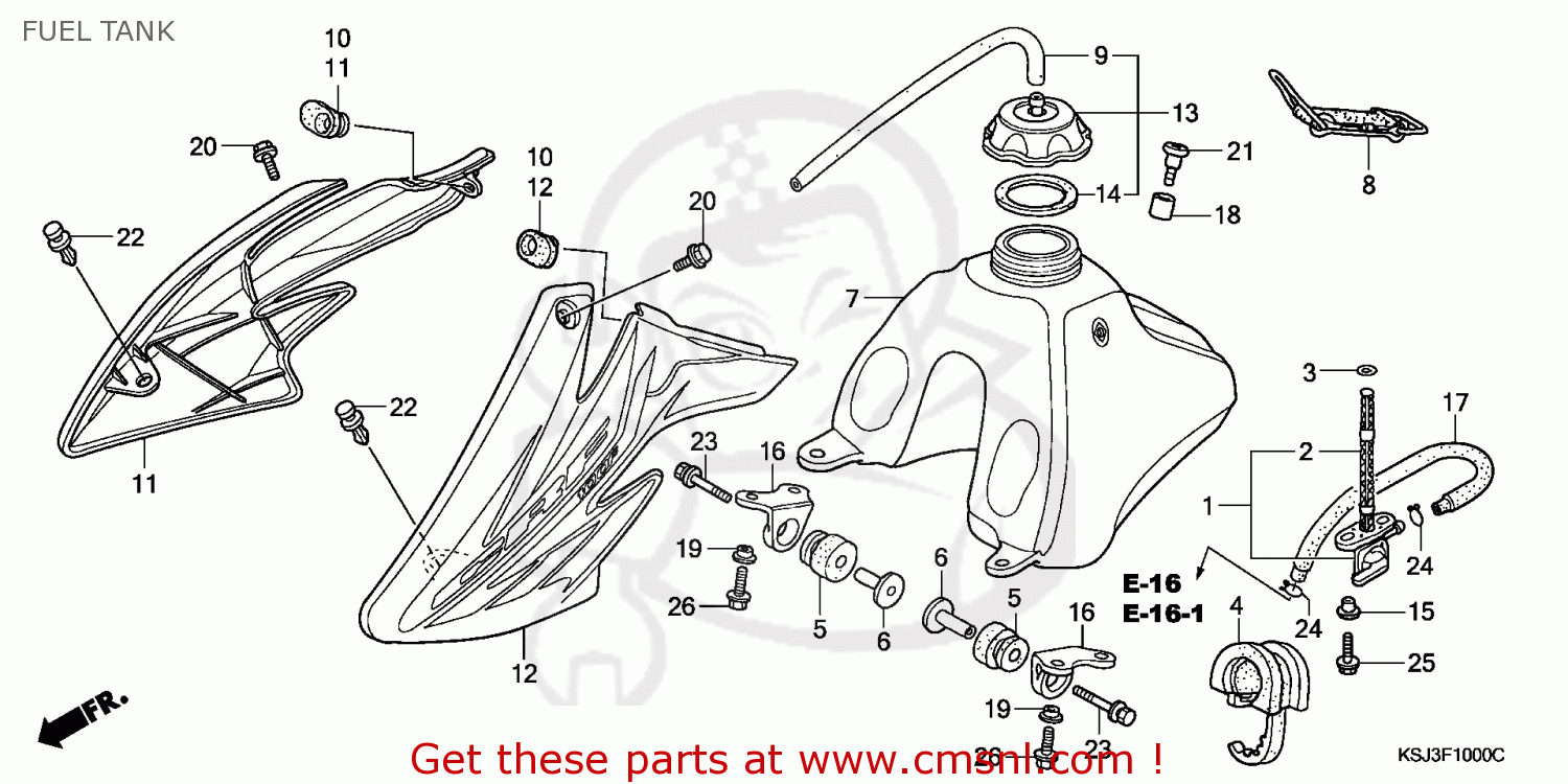 17545KSJA10ZA: Set Illust*type1* Honda - buy the 17545-KSJ-A10ZA at CMSNL