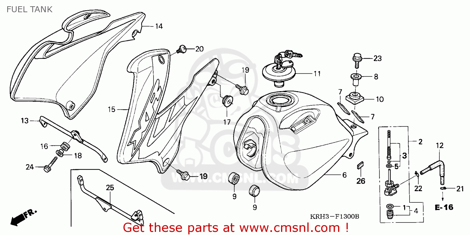 19100KRHD00ZB: Shroud Set, R. (wl) Honda - buy the 19100-KRH-D00ZB at CMSNL