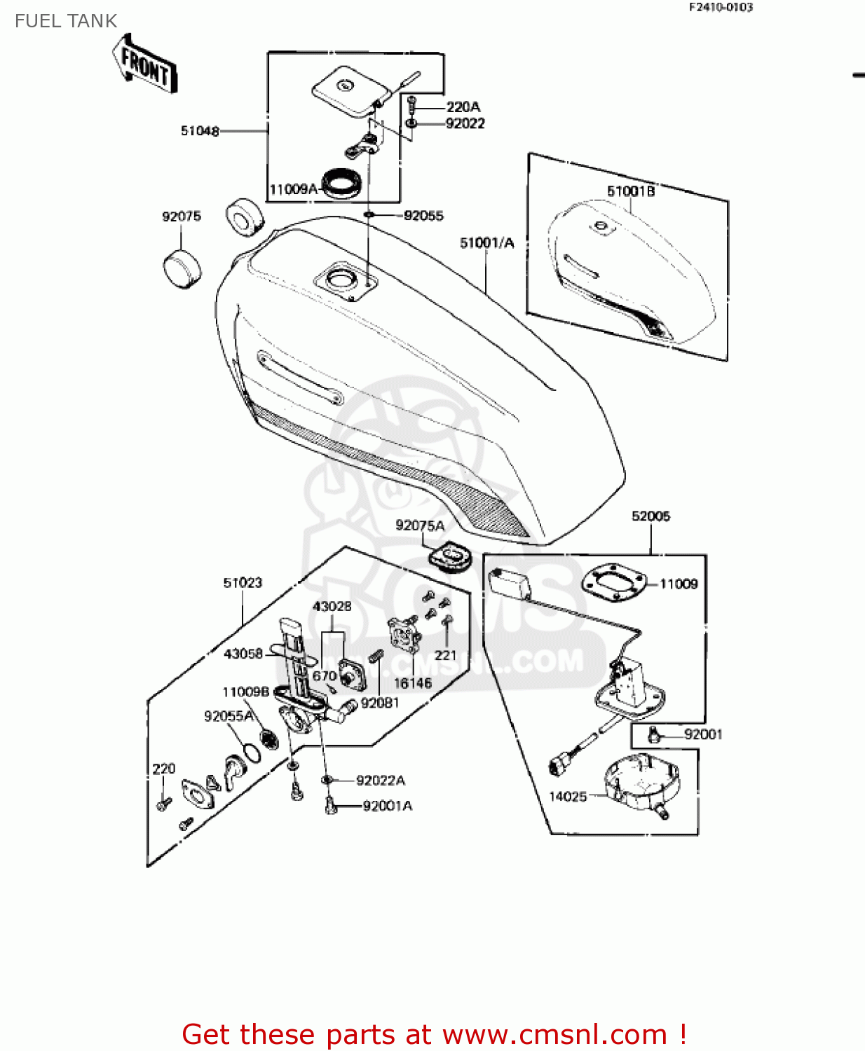 510015193B1: Fuel Tank,complete,firecracker Red Kawasaki - buy the ...