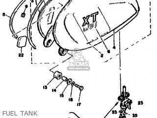 2H12424700: Graphic, Fuel Tank 1 (r.h) Yamaha - buy the 2H1-24247-00-00 at CMSNL