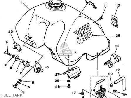 1LV2411000: Fuel Tank Comp. Yamaha - buy the 1LV-24110-00 at CMSNL