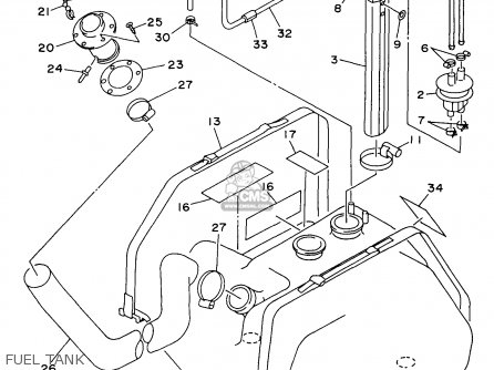 LABEL,FUEL TANK for XL700Y 2000 - order at CMSNL