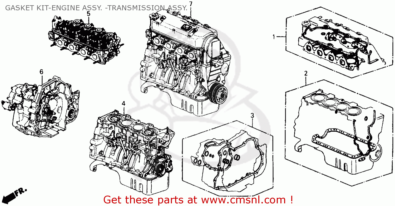 10002PM5A02: Eng (d15b2-023) Honda - buy the 10002-PM5-A02 at CMSNL