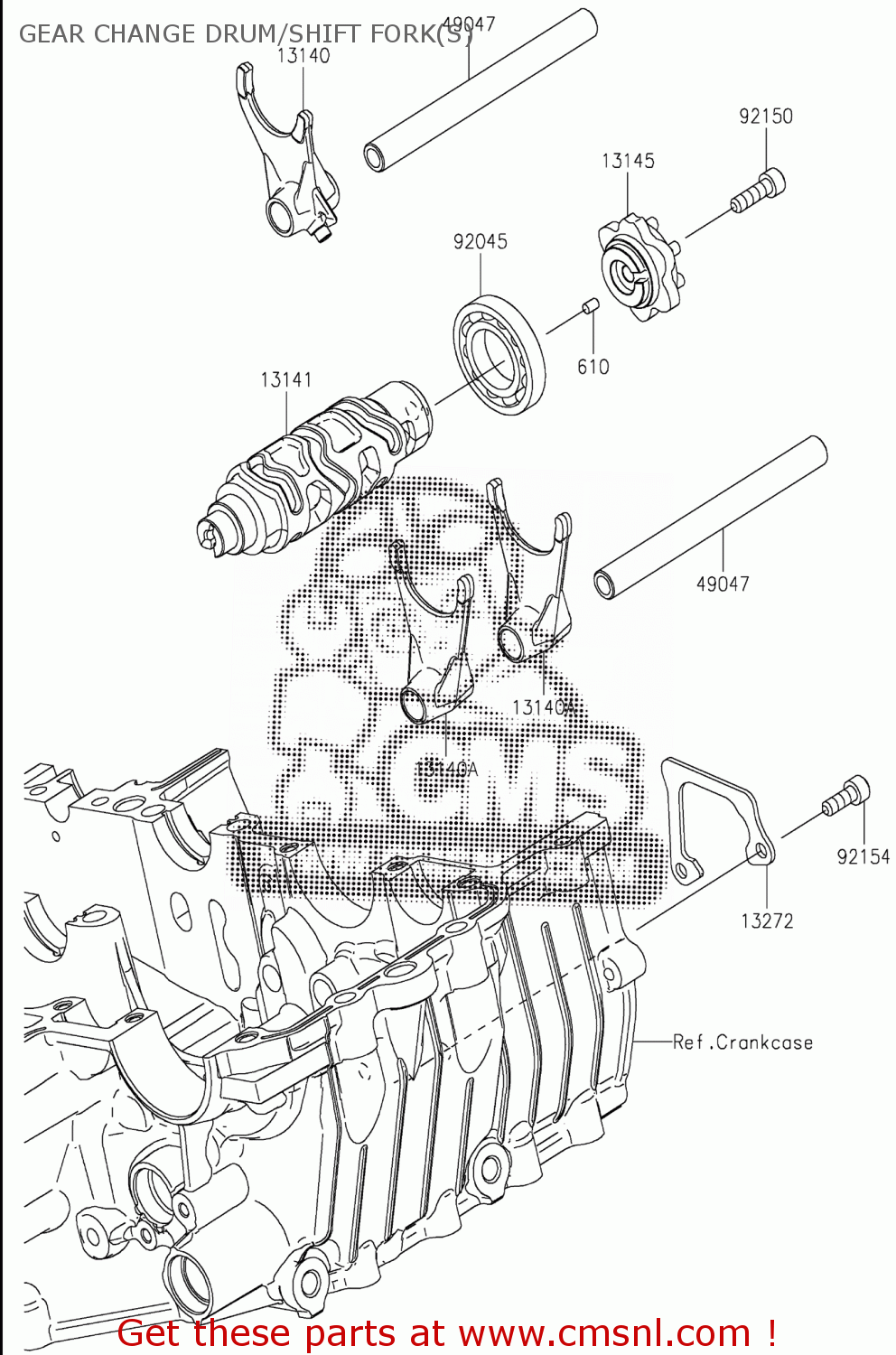 132722374: Plate Kawasaki - buy the 13272-2374 at CMSNL