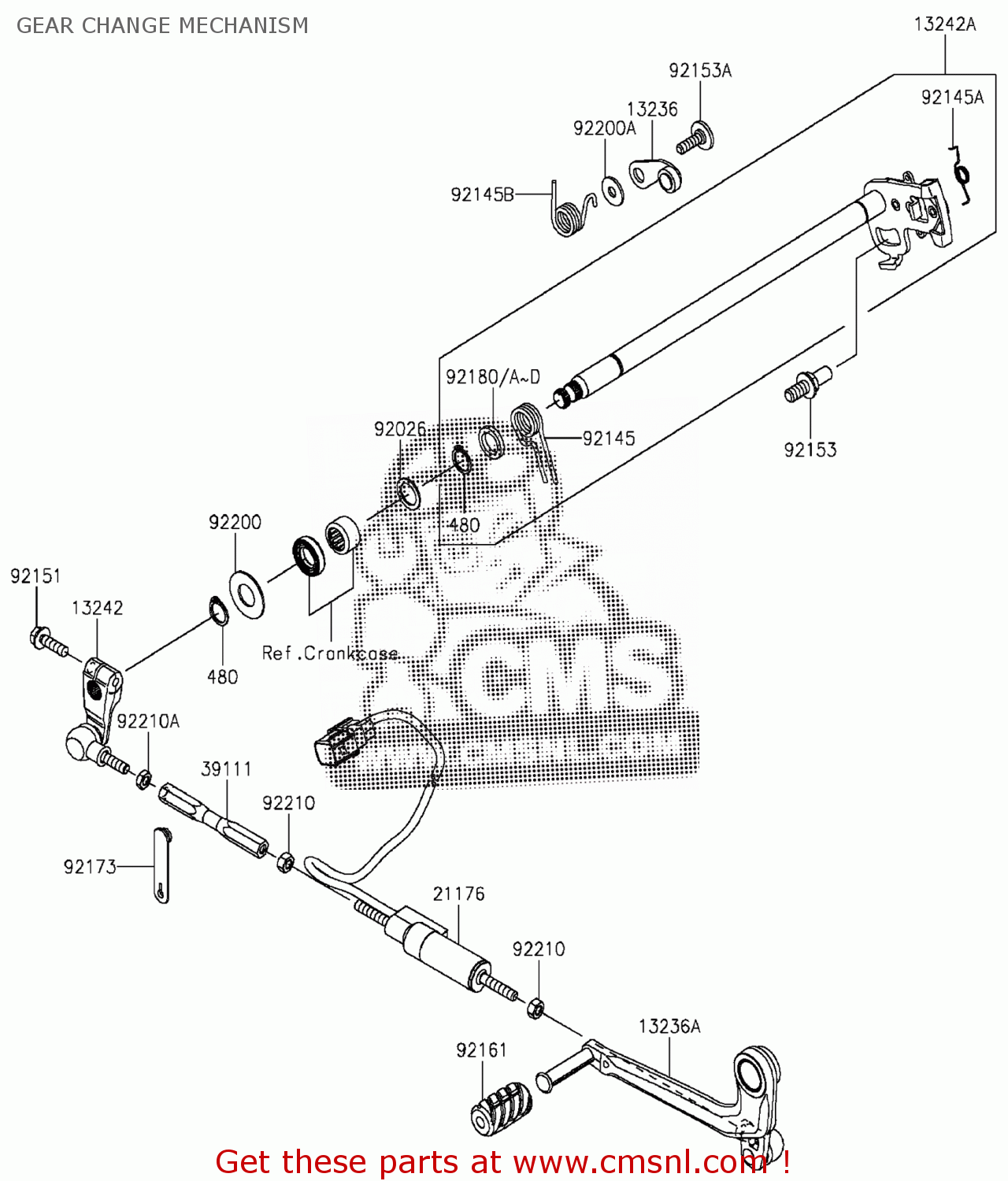 211760808: Sensor,quick Shifter Kawasaki - buy the 21176-0808 at CMSNL