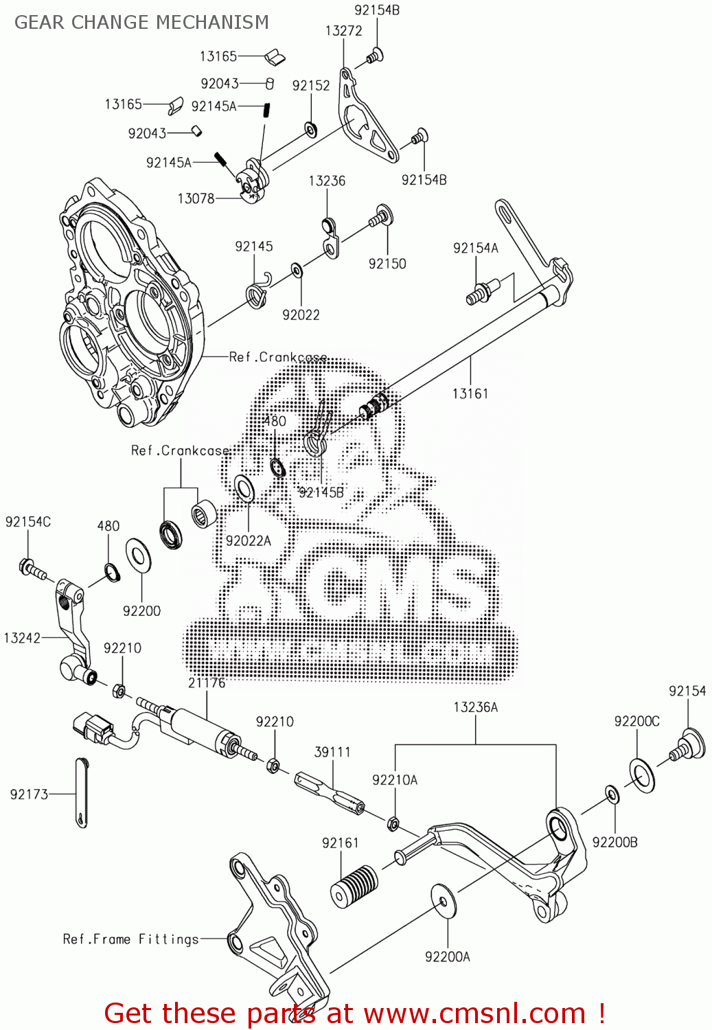 211760850: Sensor,quick Shifter Kawasaki - buy the 21176-0850 at CMSNL