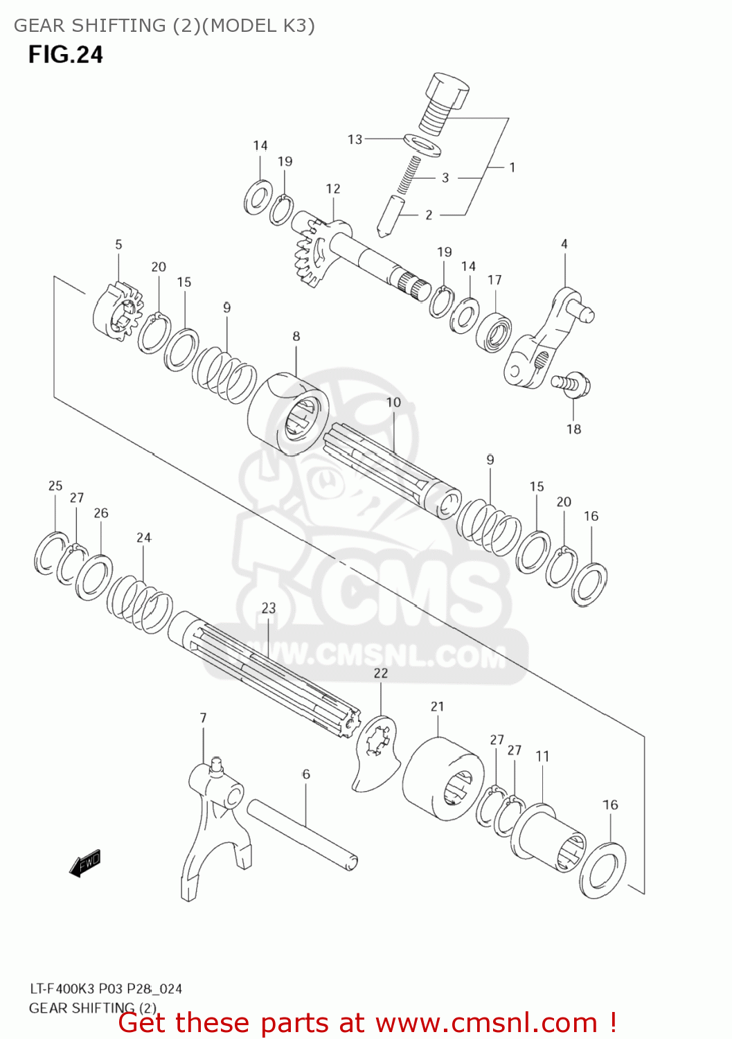 2532138F60: Cam,reverse Shift Suzuki - buy the 25321-38F60 at CMSNL