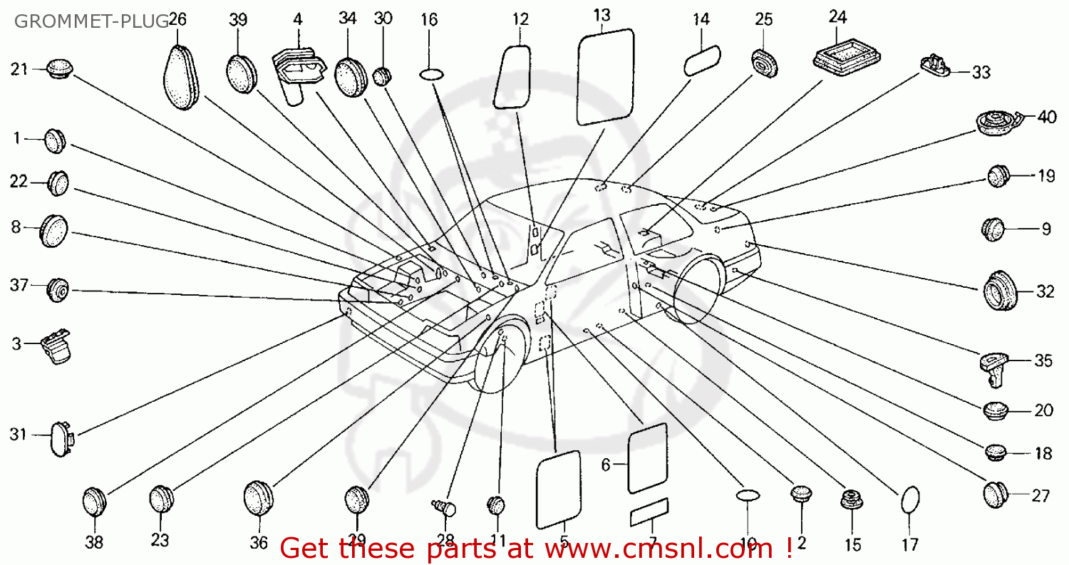 60675SB3000: Seal,plr Inn Lwr Honda - buy the 60675-SB3-000 at CMSNL
