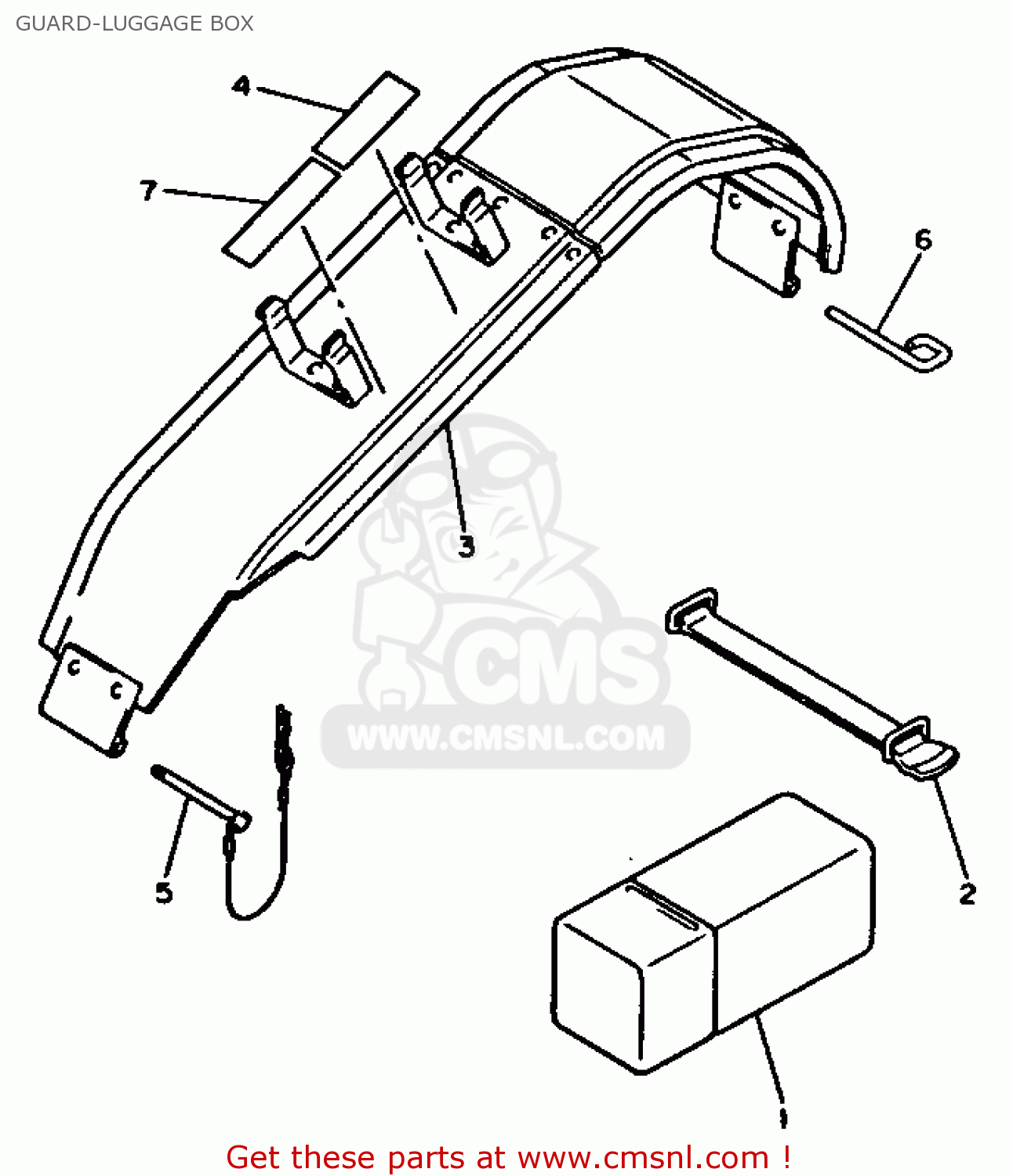 89A7731100: Guard, Drive Yamaha - buy the 89A-77311-00 at CMSNL