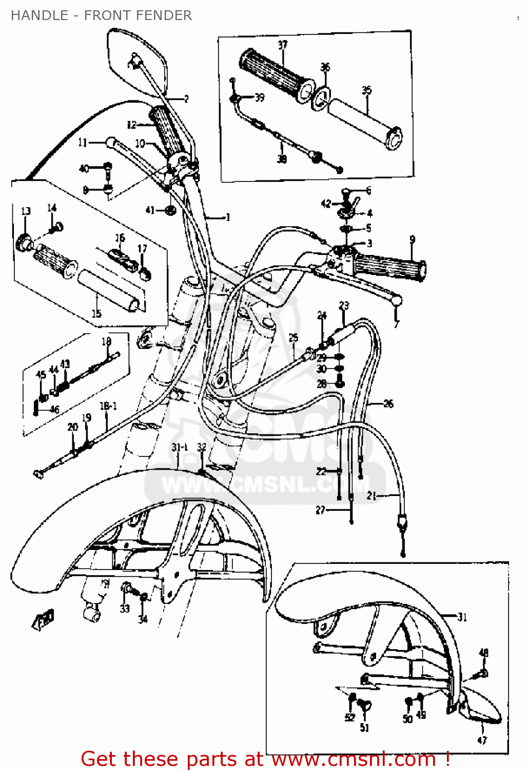 WIRE, STARTER for FS1E 1975 MAURITIUS TYPE 394 - order at CMSNL