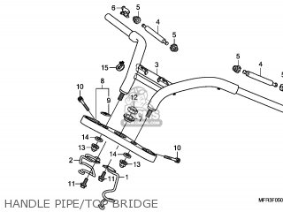 53100MFR670: Pipe Comp,strg Ha Honda - buy the 53100-MFR-670 at CMSNL