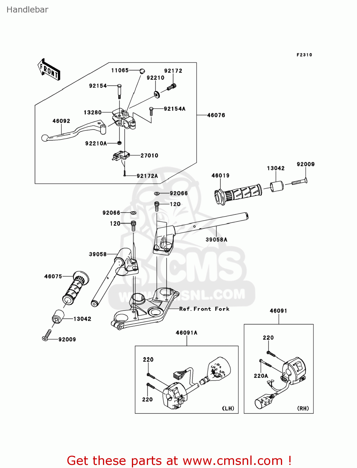 460910249: Housing-assy-control, Kawasaki - buy the 46091-0249 at CMSNL