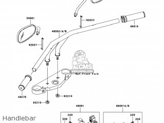 460030146: Handle Kawasaki - buy the 46003-0146 at CMSNL