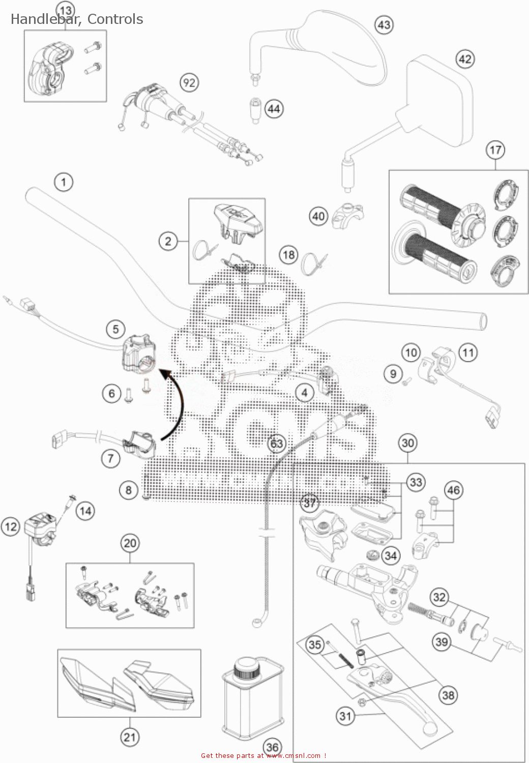 79039074100: Map Switch Ktm - buy the 79039074100 at CMSNL