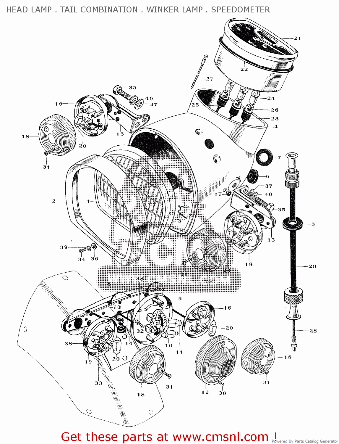 TB742061: Pilot Lamp Socket Comp. Suzuki - buy the TB7420-6-1 at CMSNL