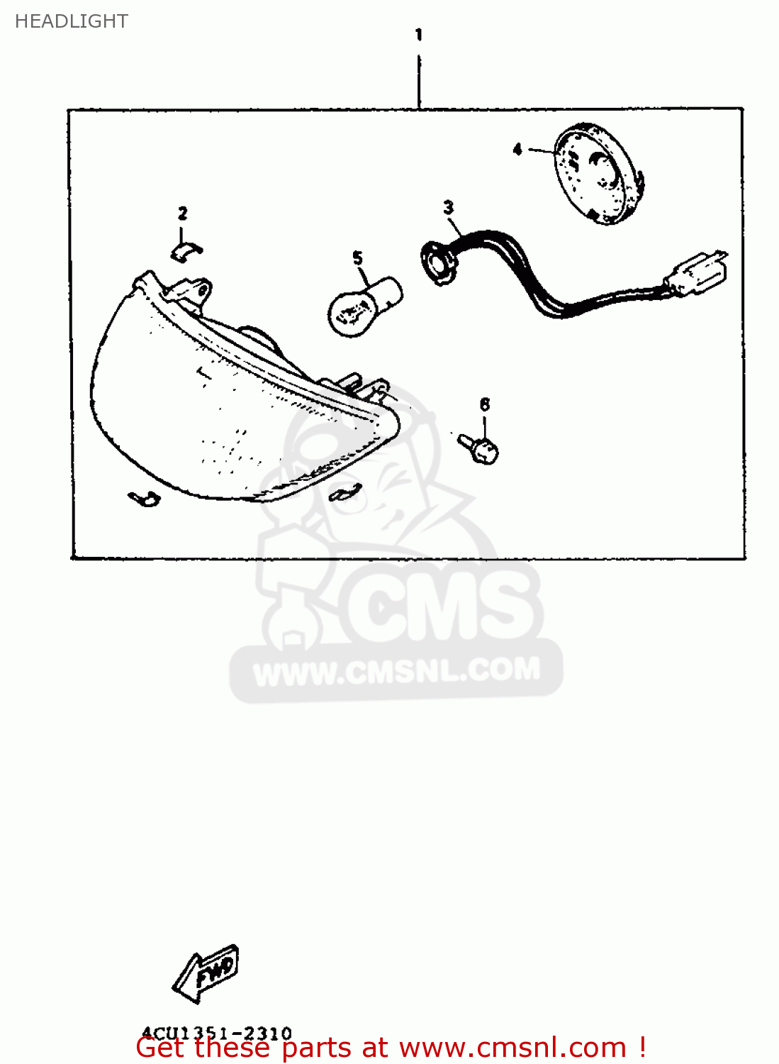 4FX8431200: Socket Yamaha - buy the 4FX-84312-00 at CMSNL