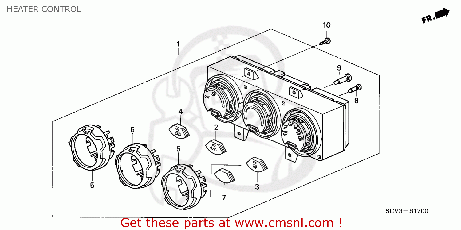 79602SCVA01ZA: Knob Comp*nh486l* Honda - buy the 79602-SCV-A01ZA at CMSNL