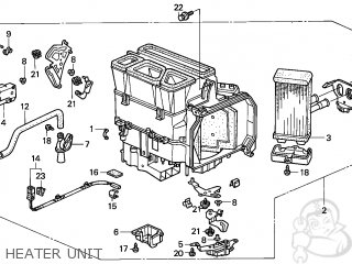 79100S3YA51: Heater Unit Assy Honda - buy the 79100-S3Y-A51 at CMSNL