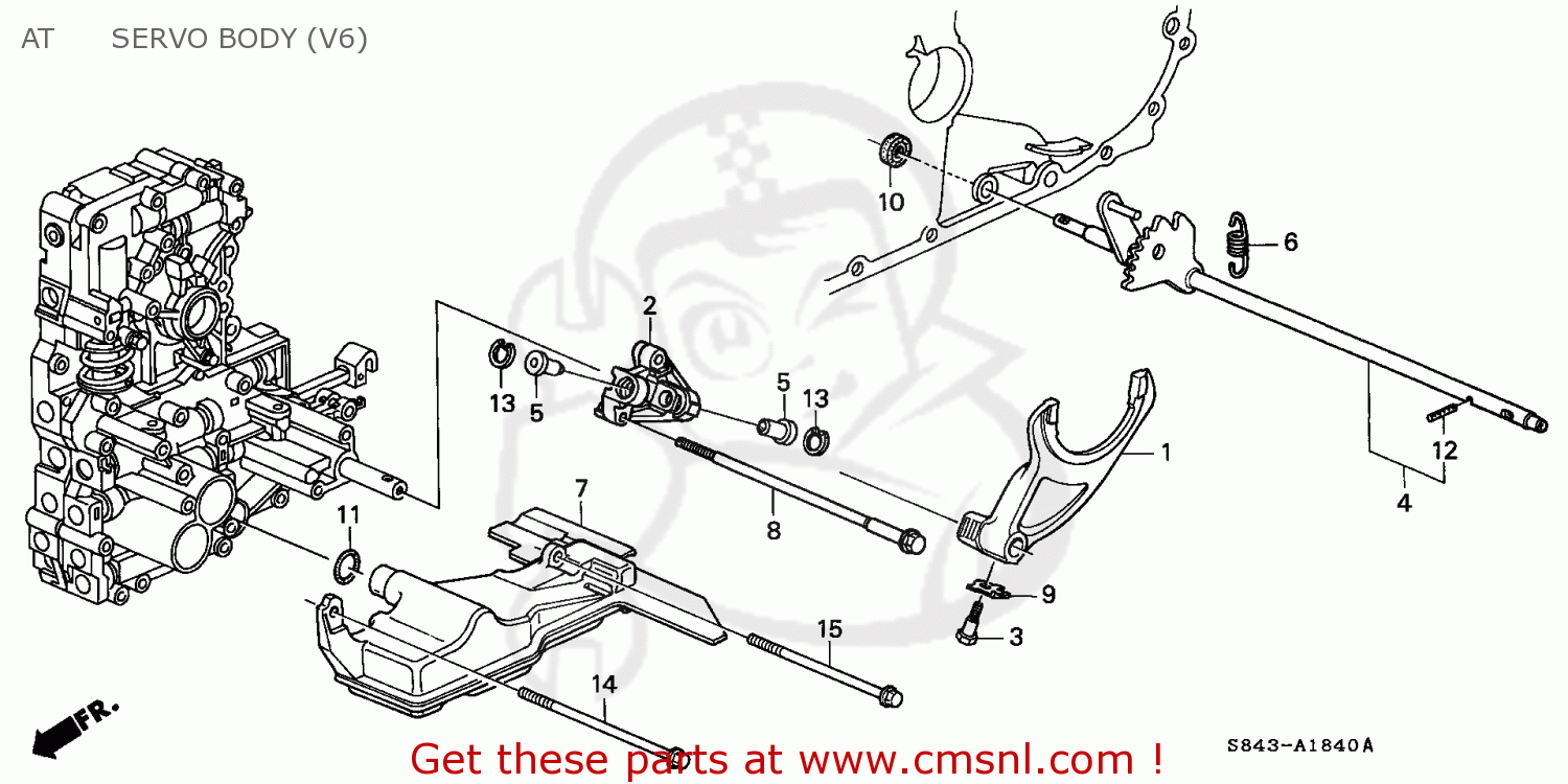 Honda Honda ACCORD 2000 (Y) 4DR EX V6 (KA) parts lists and schematics