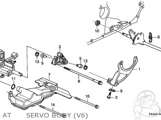 Honda ACCORD 2000 (Y) 4DR EX V6 (KA) parts lists and schematics