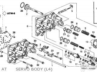 Honda ACCORD 2003 (3) 4DR EX (KA) parts lists and schematics