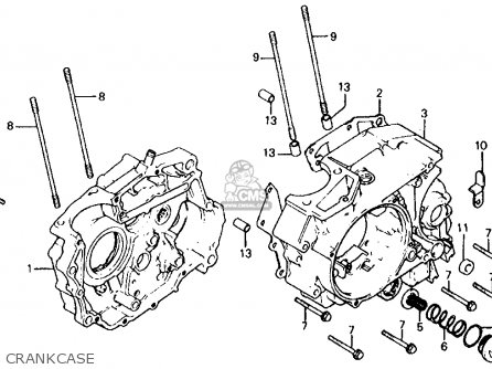 Honda ATC185S 1982 (C) USA parts lists and schematics