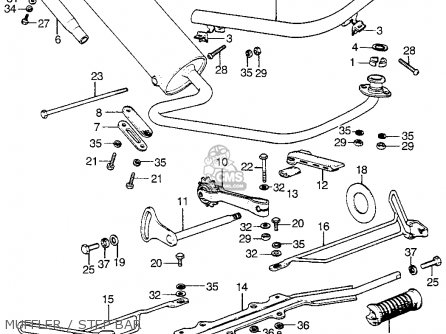 Honda ATC70 1973 USA parts lists and schematics