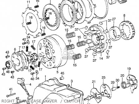 Honda ATC70 1973 USA parts lists and schematics