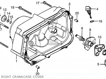 Honda ATC70 1983 (D) USA parts lists and schematics