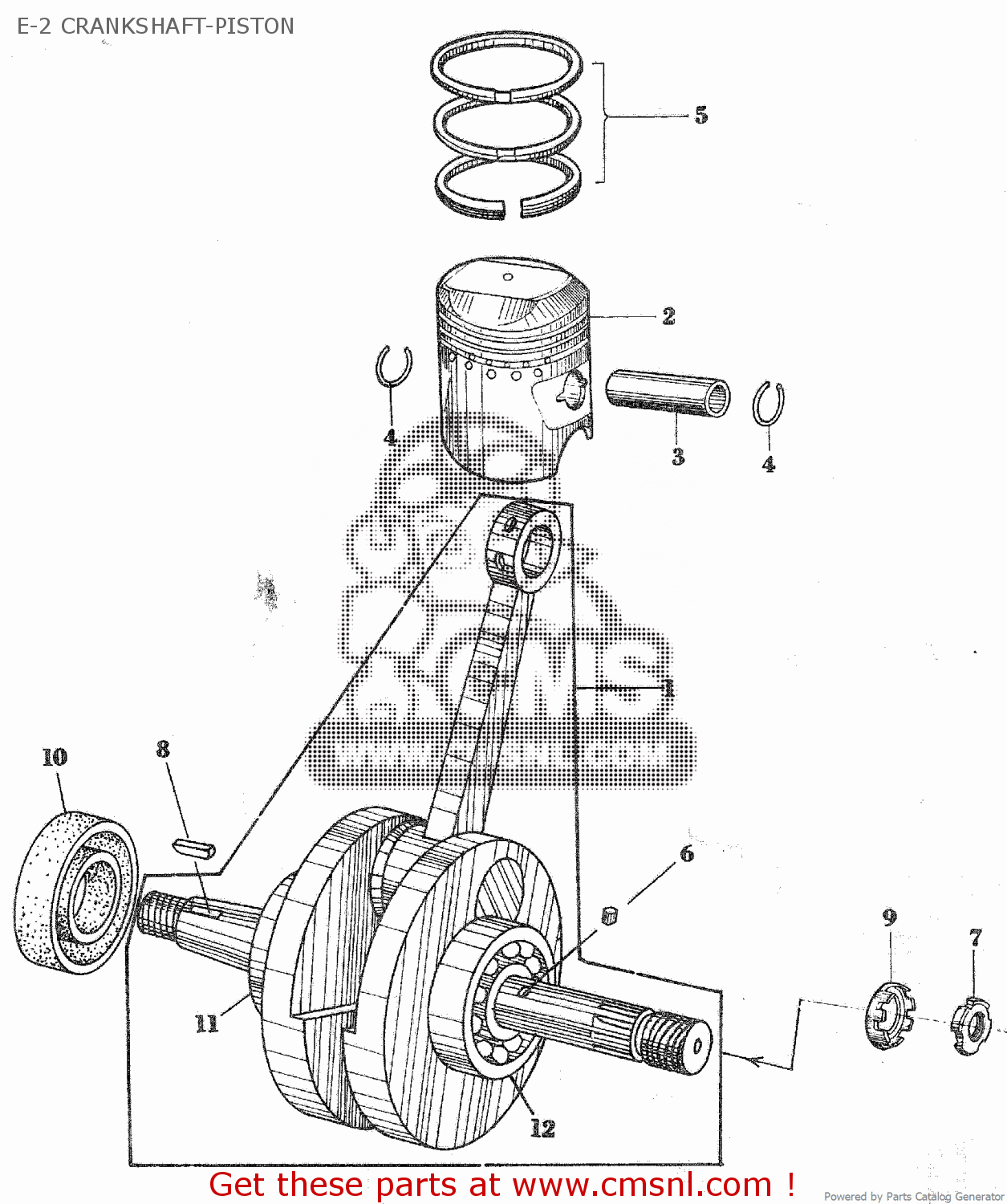 Honda C105T パーツリストと回路図