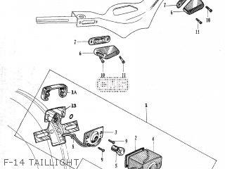 Honda C105T parts lists and schematics