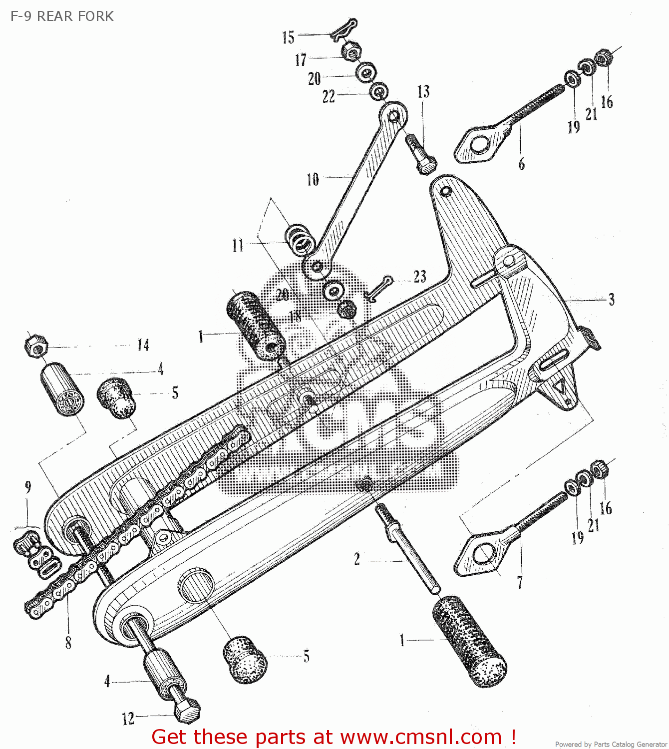Honda C105T parts lists and schematics