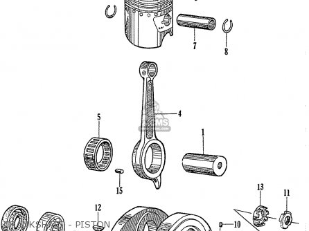 Honda C110 GENERAL EXPORT (140115) parts lists and schematics