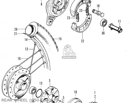 Honda C50 CUB 1969 GENERAL EXPORT parts lists and schematics