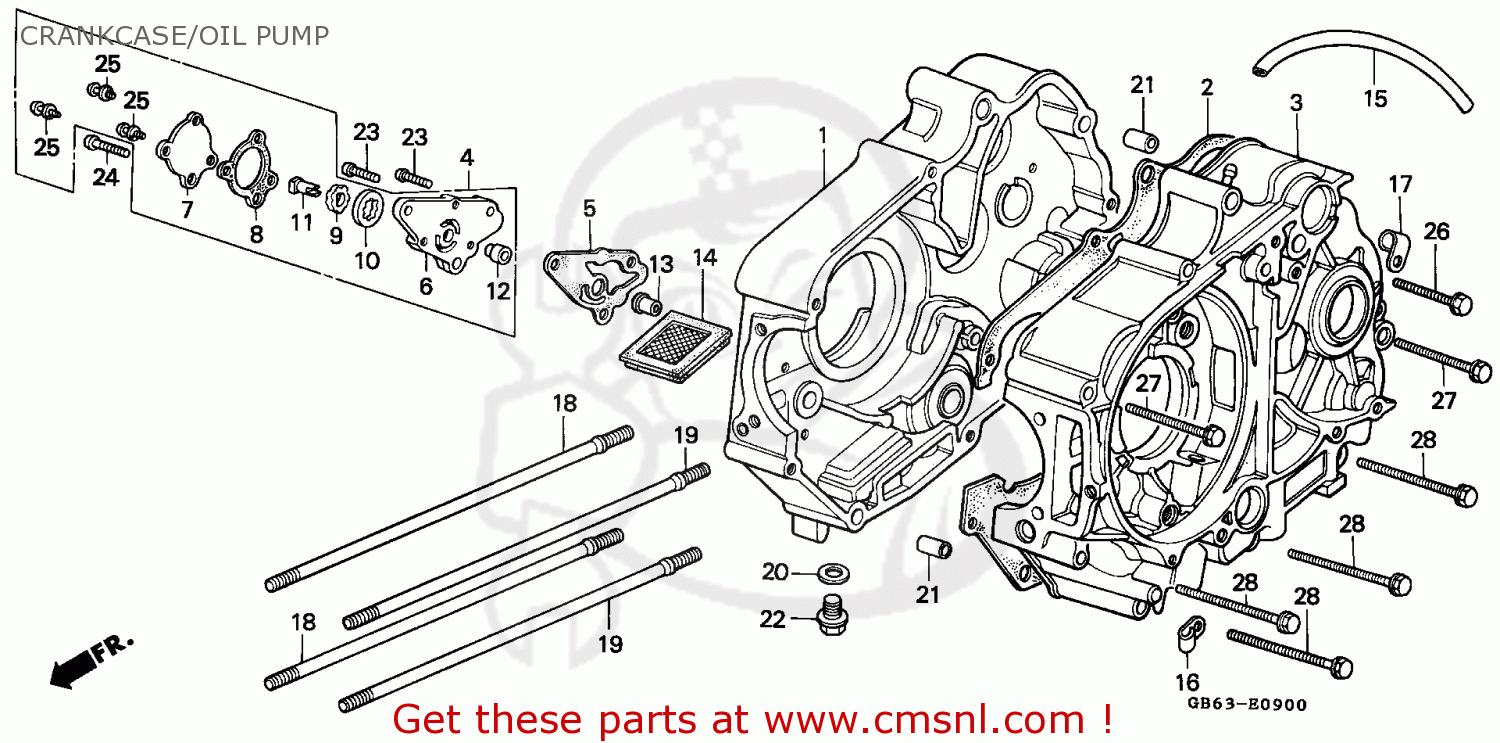 Honda C90 CUB 1986 (G) ENGLAND / SSW parts lists and schematics